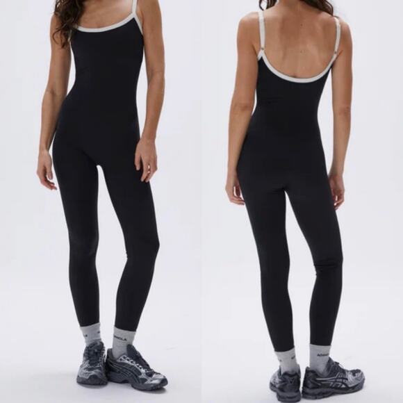 Adanola | Pants & Jumpsuits | Adanola Ultimate Piping Scoop Unitard ...
